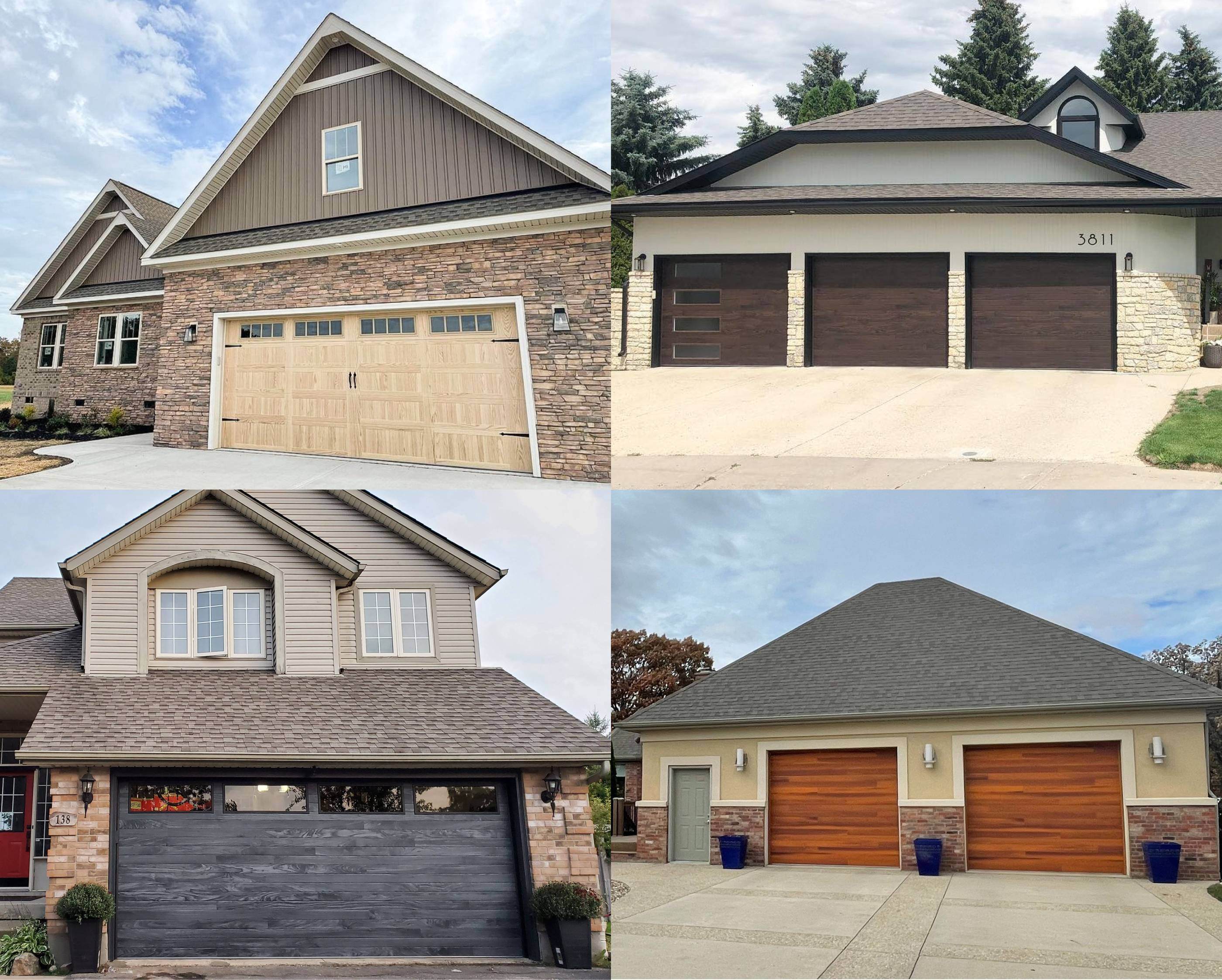 5 best garage door colors for beige houses